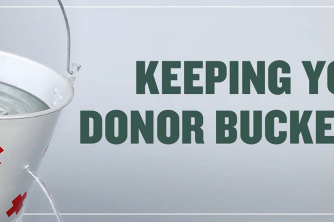 Keeping Your Donor Bucket Full - Douglas Shaw & Associates